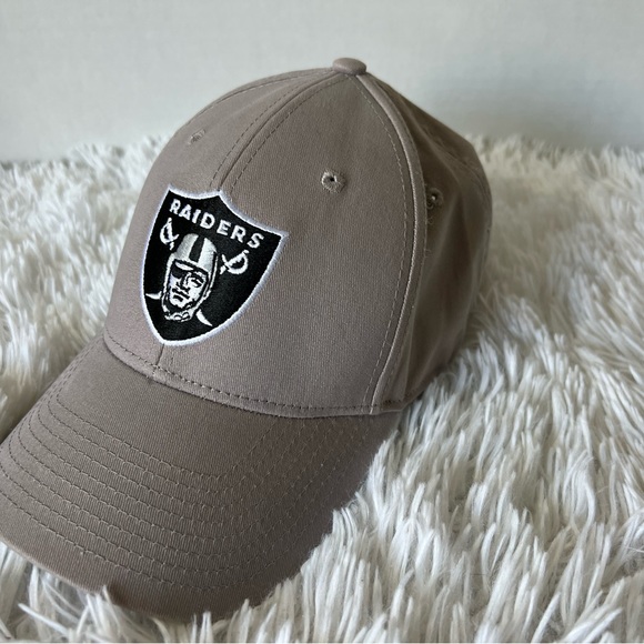 NFL | Accessories | Las Vegas Raiders Nfl Ball Cap Hat Gray New Never ...